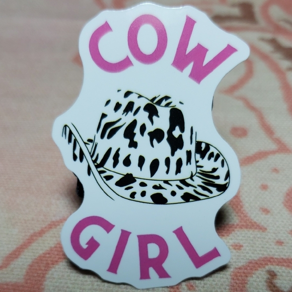 Design | Cow Girl Sticker Cowgirl Sticker Cow Print Sticker J | Poshmark